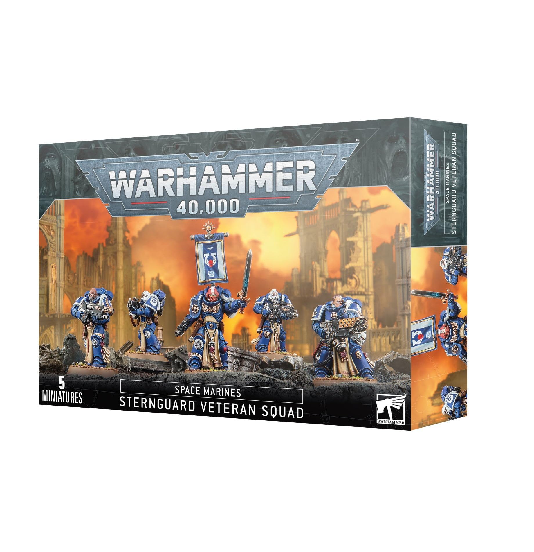 Space Marine: Sternguard Veteran Squad – The Wolf and Wyvern - Game and ...